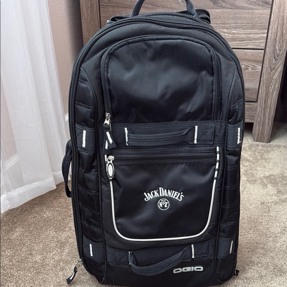 Ogio Black Backpack With Jack Daniel’s Logo - Gem